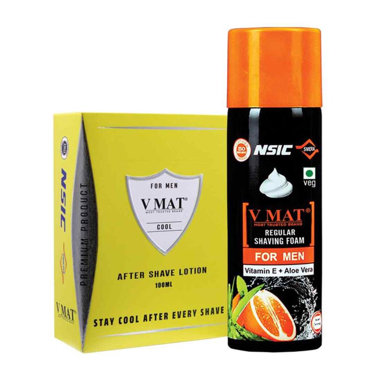 Regular Shaving Foam and After Shave Lotion (Premium) – V MAT